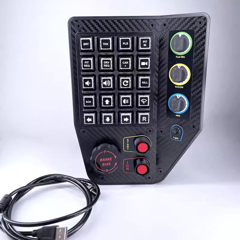 Jual YHS PC USB Simulation Racing Instrument Center Control Button Box ...