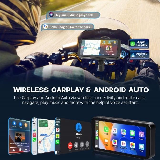 Jual Promo Motorcycle Smart Screen Dashcam TPMS-Camera Motor Dash Cam ...