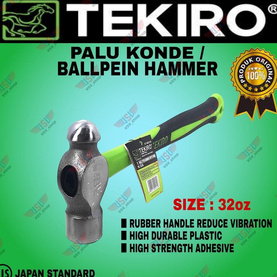 Jual Teiro Palu Onde 32 Oz Teiro Ball Pein Hammer With Fibre 32 Oz Palu ...