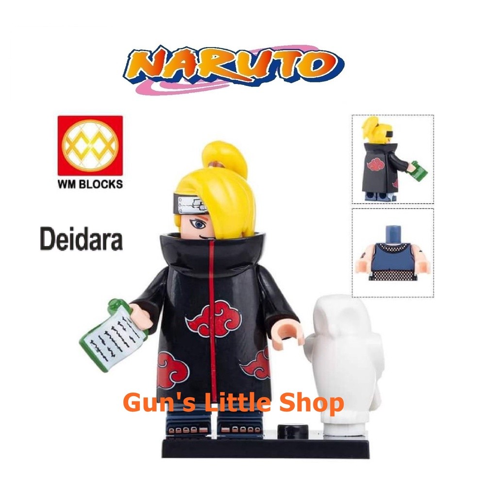 Jual Mini Action Figure - Cartoon Movie Shippuden Deidara Akatsuki ...