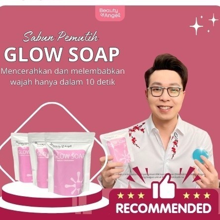 Jual GLOW SOAP BEAUTY OF ANGEL SABUN MANDI SABUN PEMUTIH 40GR | Shopee ...