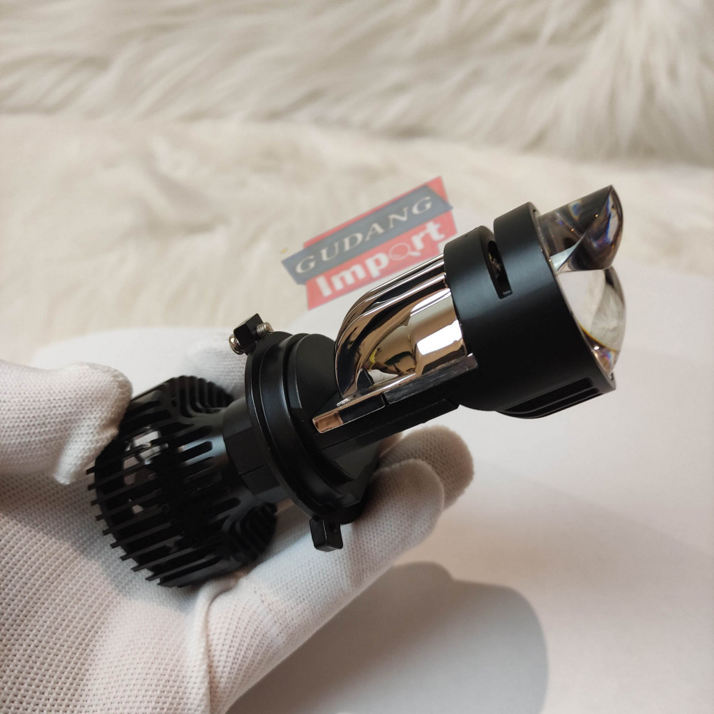 Jual LAMPU LED MINI PROJIE BILED PROJECTOR MOBIL MOTOR H4 MASTER LED ...