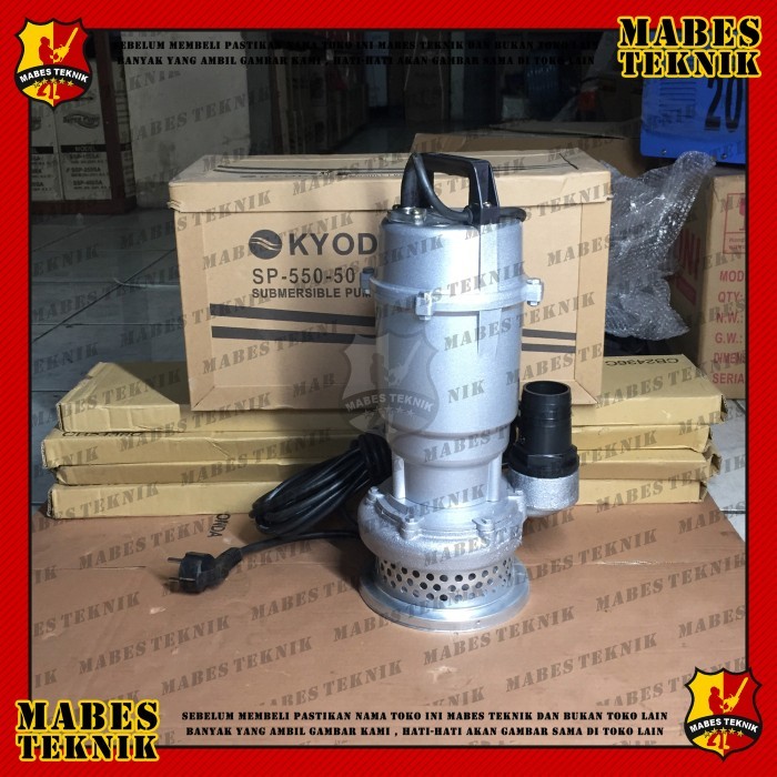 Jual KYODO SP500 / SP 550 / SP550-50 - POMPA CELUP AIR BERSIH / ASIN - 2" KODE 483 | Shopee ...