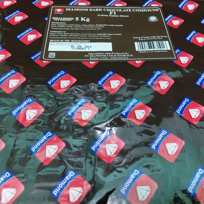 Jual diamond dark compound 5kg coklat | Shopee Indonesia