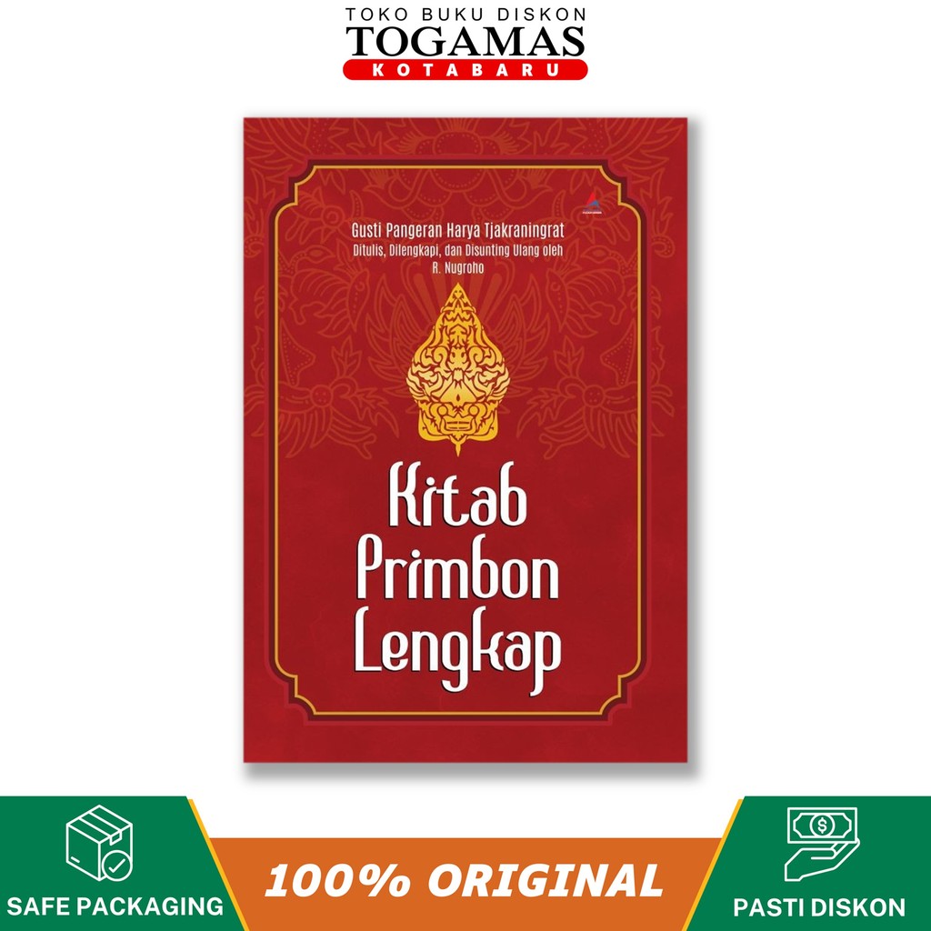 Jual KITAB PRIMBON LENGKAP - GUSTI PANGERAN HARYA TJAKRANINGRAT ...
