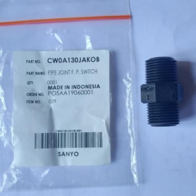 Jual ~^~^~^] Spare part Pompa Sanyo Pipe Joint / Nepple Drat Luar ...