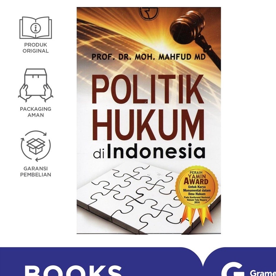 Jual Politik Hukum Di Indonesia Edisi Revisi (Prof. Dr. Moh. Mahfud MD) | Shopee Indonesia