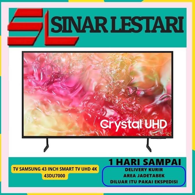 Jual TV SAMSUNG 43DU7000 43INCH SMART TV CRYSTAL UHD 4K 2024 ...