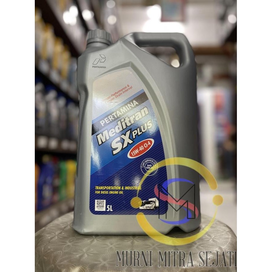 Jual Pertamina Meditran SX Plus SAE 15W-40 15 W 15W40 SXPlus Oli Diesel Engine Oil Galon 5 L ...