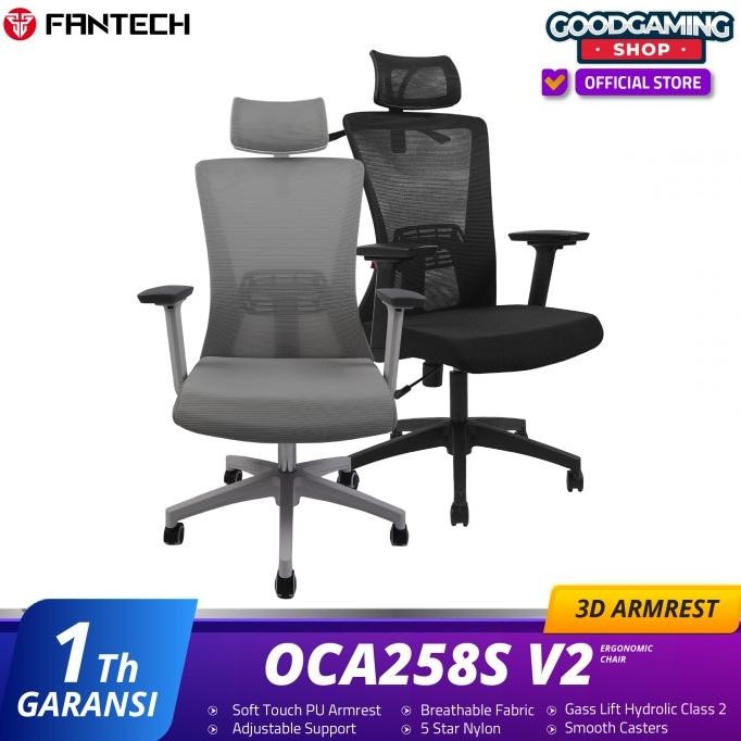 Jual Fantech OCA258s / OC-A258s V2 Kursi Kerja Kantor Premium Office ...