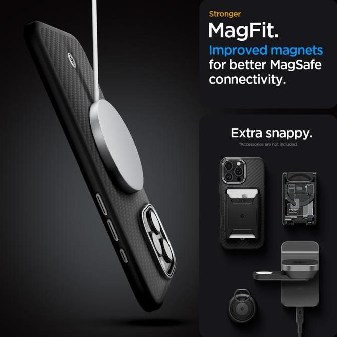 Jual Grosir Case For Iphone 16 Series Pro Max Plus Spigen Enzo Aramid Magsafe Magfit Slim Anti ...