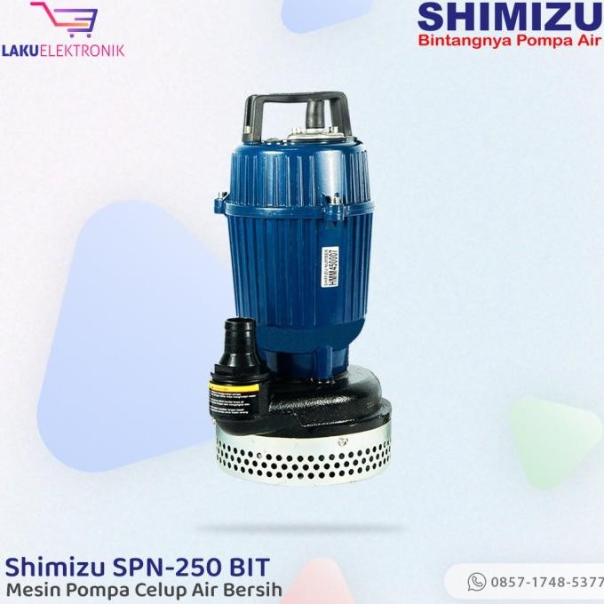 Jual Pompa Celup Shimizu Spn 250 Bit - Pompa Celup Air Bersih Premium ...