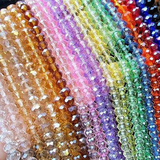 Jual Manik Manik Crystal Kristal Ceko 4mm 6mm 8mm Bahan DIY - BH129 ...