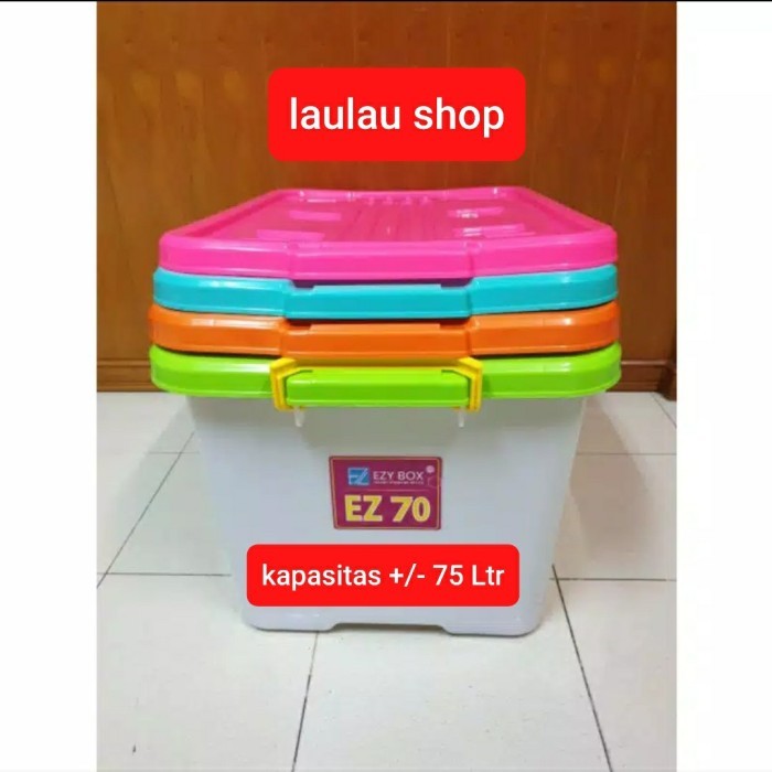 Jual Box Container Ezy 75 Liter / Kontainer Box Cb 70 Kualitas Shinpo ...