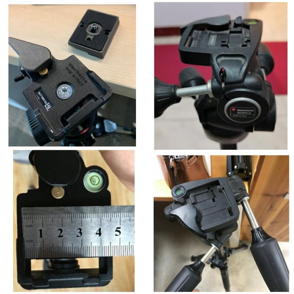 Jual ORIGINAL Quick Release Plate Logam 42x43mm for Tripod Somita Papan Manfrotto 200PL-14 ...