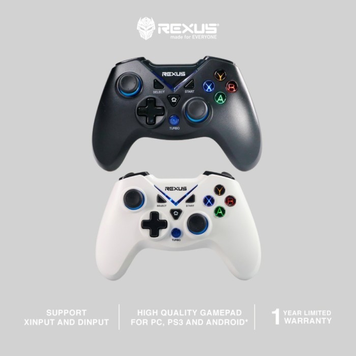 Jual Rexus Gladius Gx100 Wireless Gaming Gamepad Joystick / Stick ...