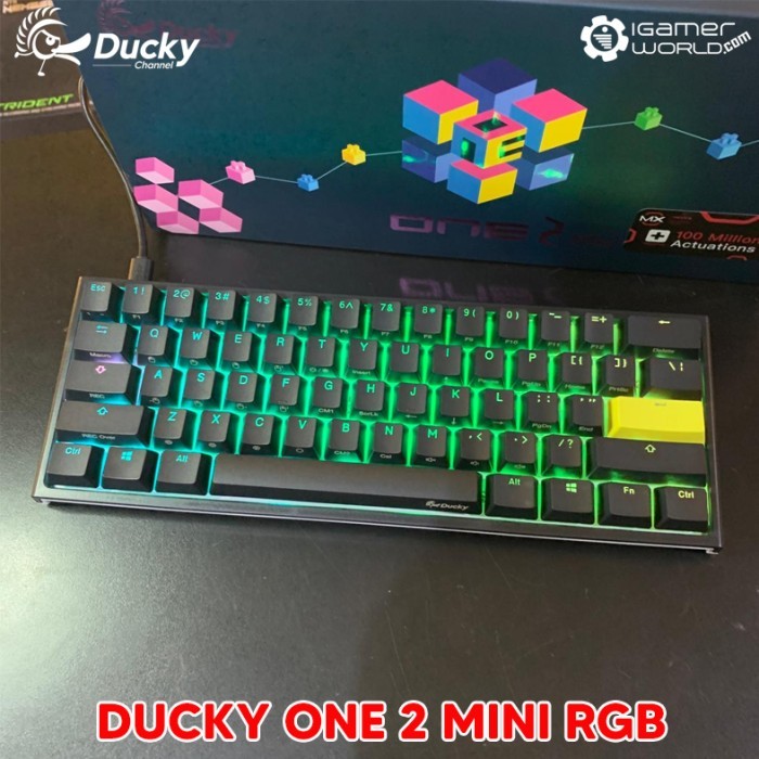 Jual Ducky One 2 Mini Rgb 60% Mechanical Keyboard | Shopee Indonesia