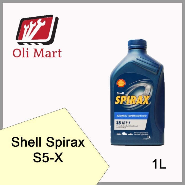 Jual OLI ATF SHELL S5/ATF SHELL SPIRAX S5/SHELL SPIRAX S5 X | Shopee ...