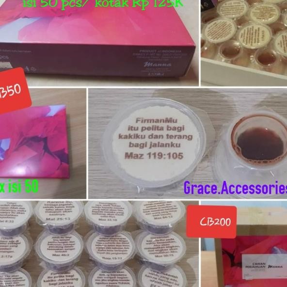 Jual Hoti Ayat Roti Paet Anggur Cup Perjamuan Udu Ii 50 Et | Shopee ...