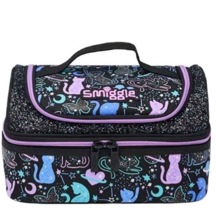 Jual Smiggle Starry Cat Double Deker Lunch Bag/Tas Bekal Anak Perempuan ...