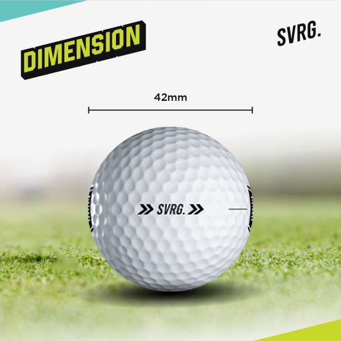 Jual Svrg. Golf Ball Distance Pro - Accuracy Pro Grade A - La Golf 6Pcs ...