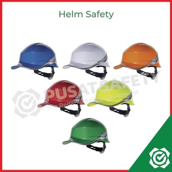 Jual Helm Safety Delta Plus Diamond Helem Kerja Proyek BS81 | Shopee ...