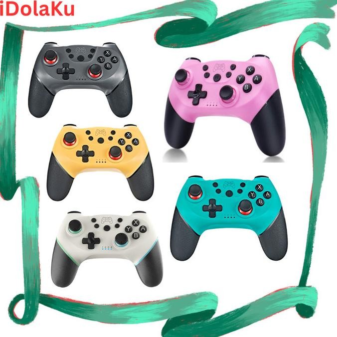 Jual STIK STICK GAMEPAD NINTENDO SWITCH PRO CONTROLLERS WIRELESS CONTROLLERS FOR SWITCH AND PC ...