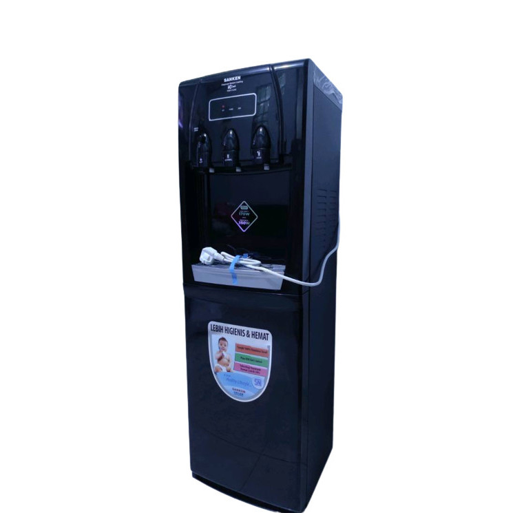 Jual SANKEN DISPENSER GALON BAWAH HWD-C523IC HITAM | Shopee Indonesia