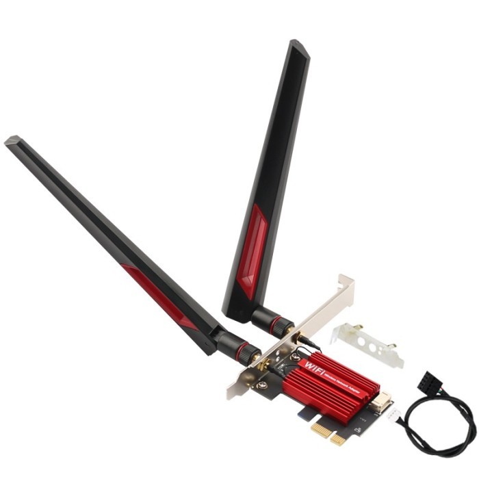 Jual BEBAS ONGKIR - PCIE Wifi 6 Intel AX200 Dual Band Bluetooth High ...