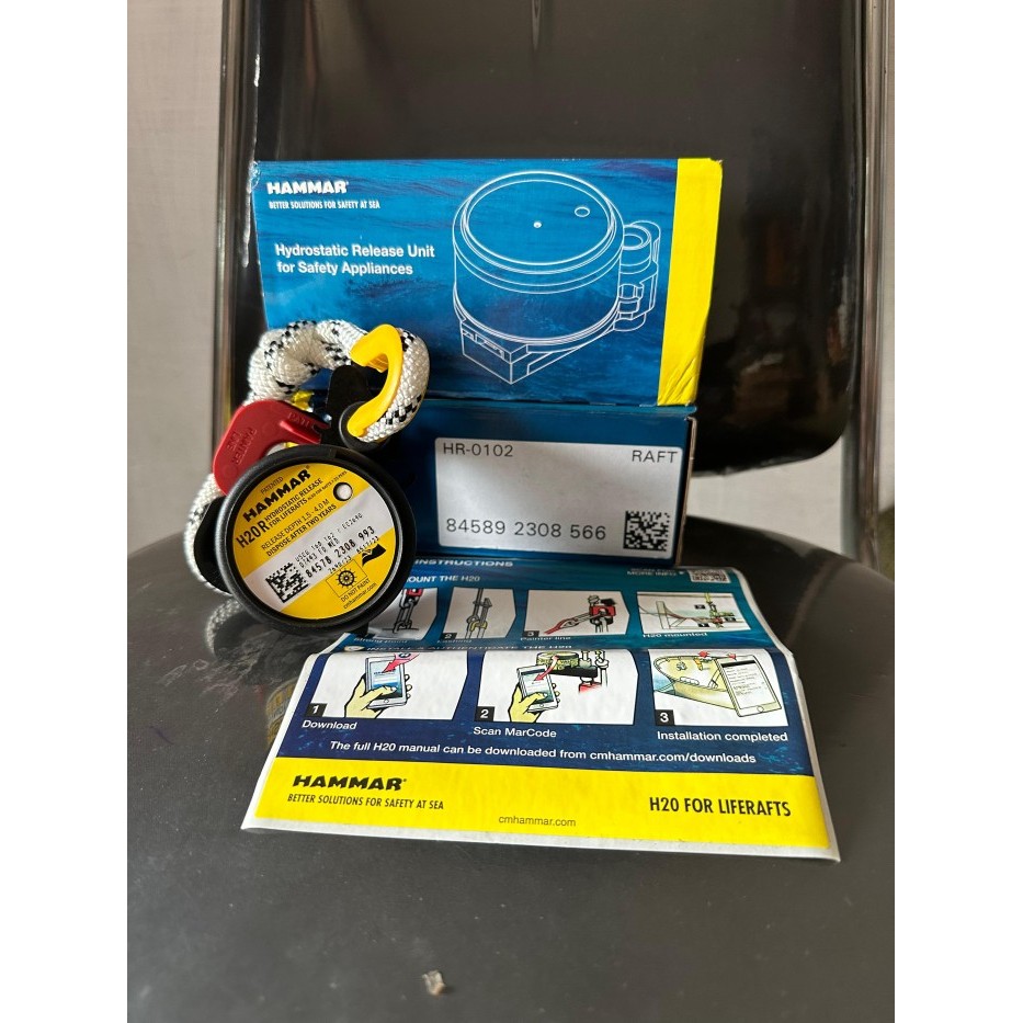 Jual HRU Hydrostatic release device,Hammar H-20R For Life Raft liferaft | Shopee Indonesia