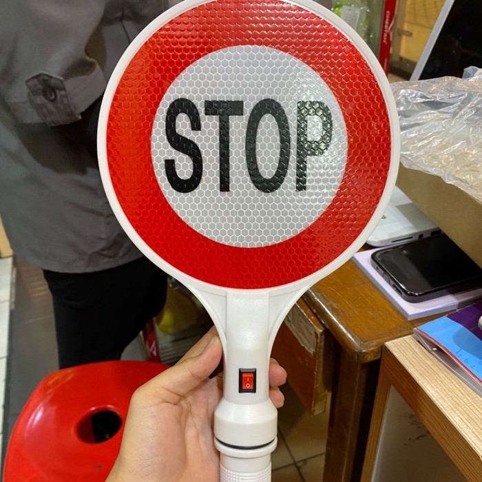 Jual Rambu Sign Stop Parkir /Rambu papan stop / lampu Sign Parkir ...