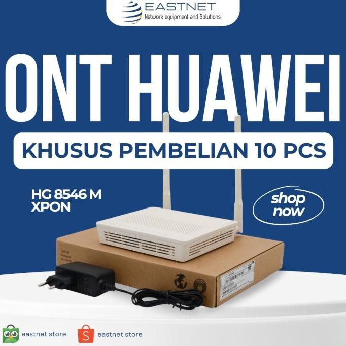 Jual Murah Ont Huawei Hg8546M Xpon New (10 Unit) | Shopee Indonesia