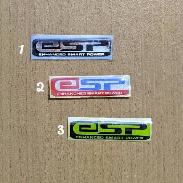 Jual BEST SELLER Stiker timbul emblem honda ESP thailand two tone ...