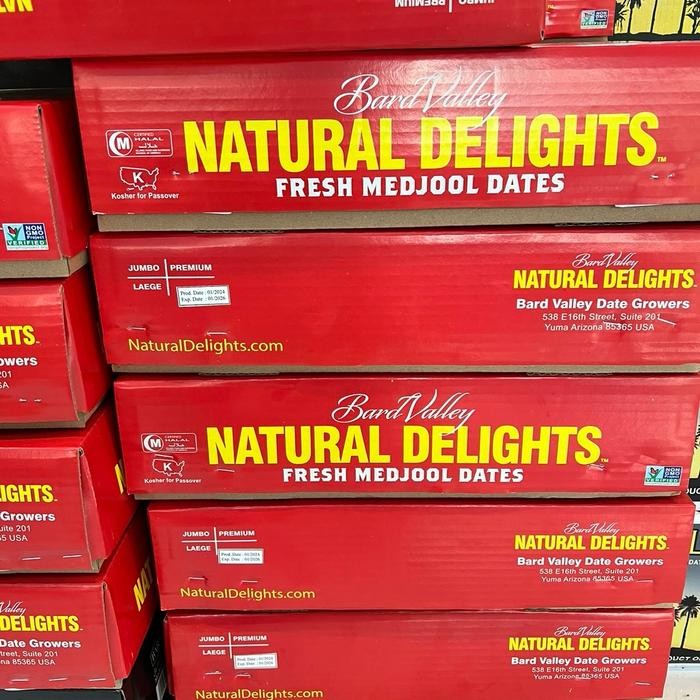 Jual 1 Dus Kurma Medjol Jumbo Dus Merah Isi 5Kg Food Snack Cemilan ...