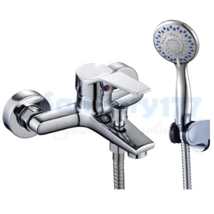 Jual KRAN BATH TUB MIXER SET + HAND SHOWER MODEL TOTO WASSER | Shopee ...