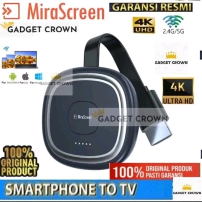 Jual MIRASCREEN CAST G20 4K WIFI DISPLAY DONGLE SCREEN MIRRORING ...