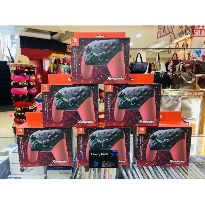 Jual Nintendo Switch KWS Pro Controller Xenoblade Chronicles 2 Edition ...