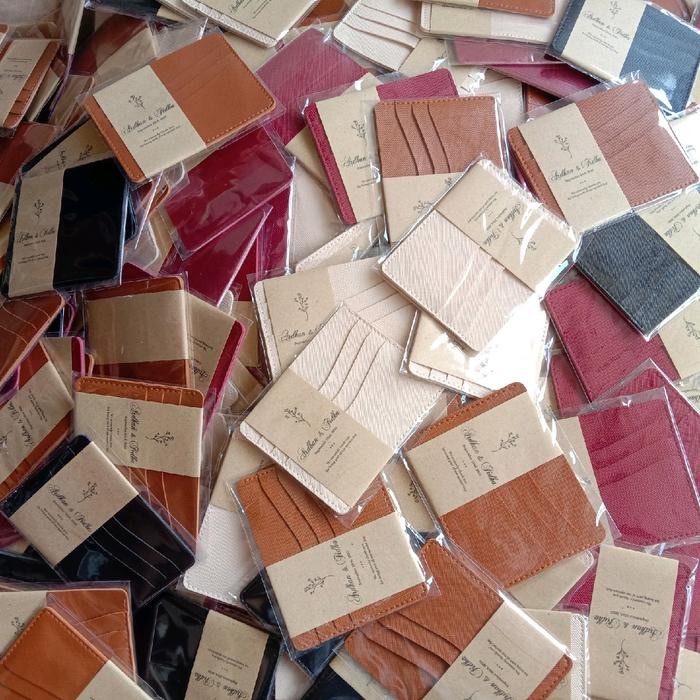 Jual ( Isi 50 Pc ) Card Holder 3+1 Tempat Uang (C.H Wave Prada Teiga ...