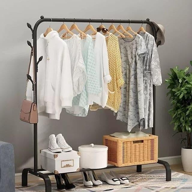 Jual DGREAT STAND HANGER SINGLE MINIMALIS DGYJ-2 DESAIN KOREA STAND ...