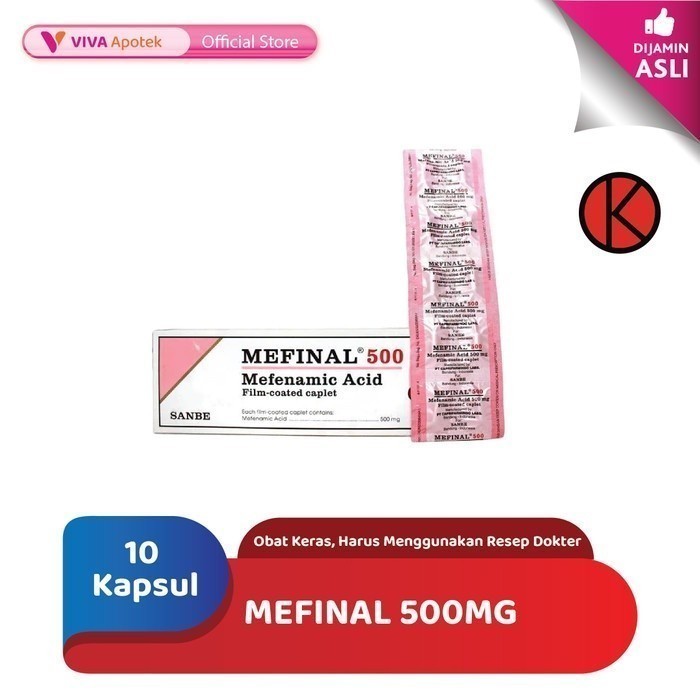 Jual Mefinal 500 mg (10 Kapsul) | Shopee Indonesia
