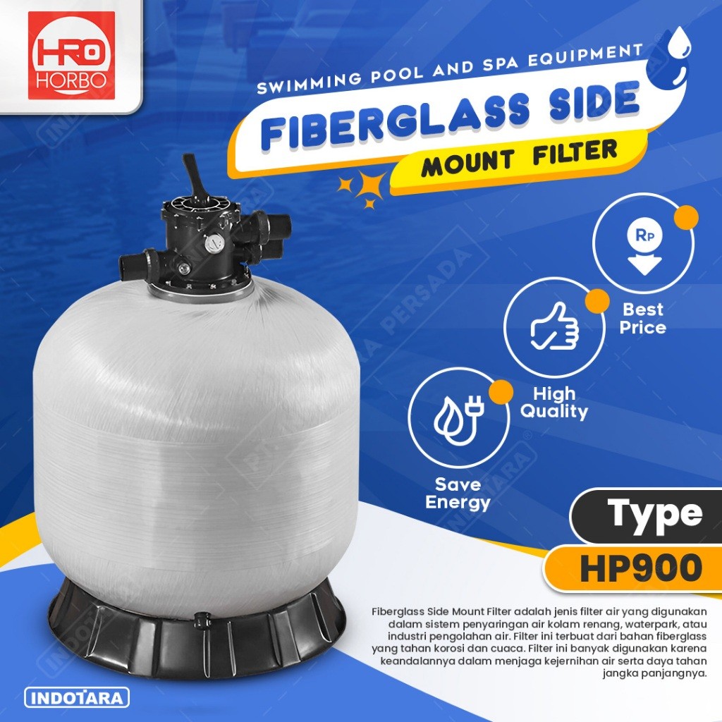 Jual Tabung Filter Fiberglass Pemasangan Atas Kolam Renang HORBO ...