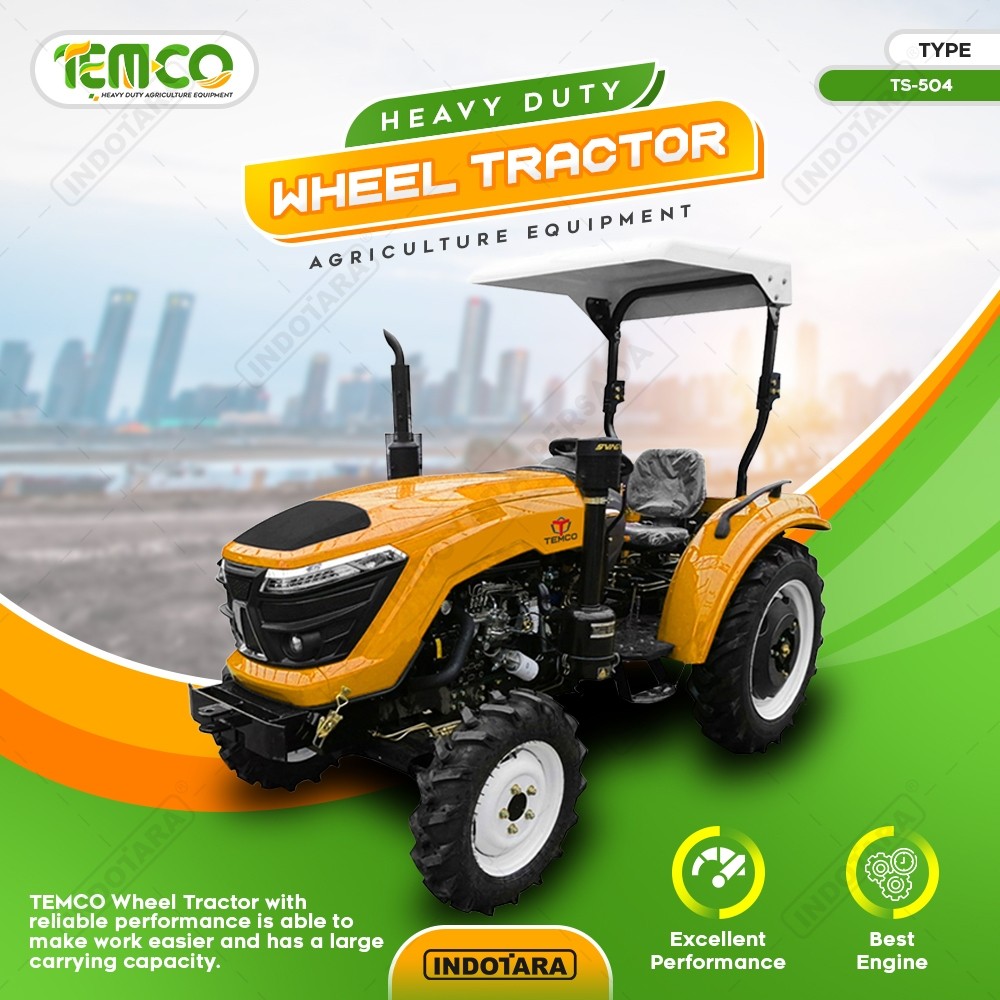 Jual Temco Tractor Pertanian Wheel Tractor TS-504 | Shopee Indonesia