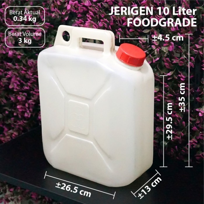 Jual New Produk Jerigen 10 Liter - Dengan Tutup Dan Tutup Dalam Sxk33 | Shopee Indonesia