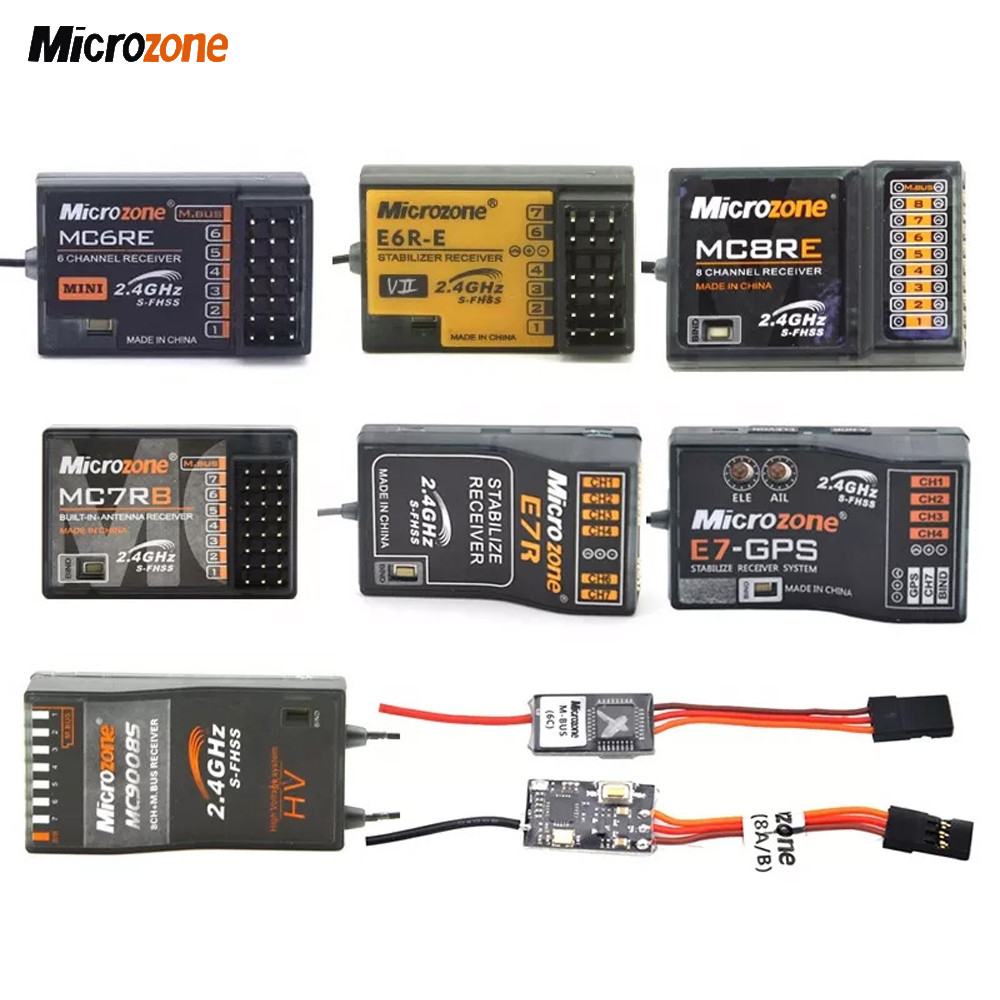Jual SMOON MicroZone MC6RE MC7RB MC9002 MIni M-SBUS Receiver 6CH/ MC8RE 8CH Receiver For MC6C ...