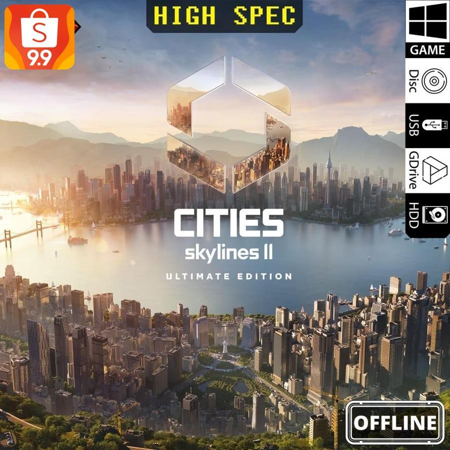 Jual cities skylines ii ultimate edition/cities skylines 2 pc full version baru | Shopee Indonesia