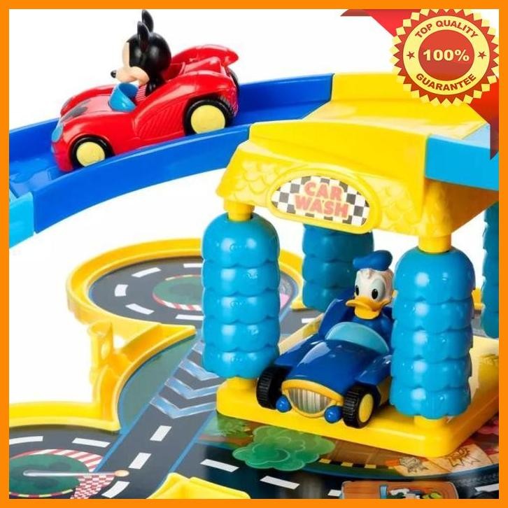 Jual [THM] ORIGINAL MICKEY MOUSE AND DONALD DUCK STOW 'N GO GARAGE PLAY ...