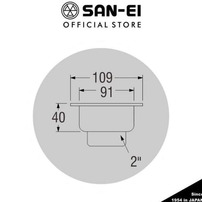 Jual San-Ei Square Floor Strainer - Floor Drain Hn 508P | Siap Proses | Shopee Indonesia