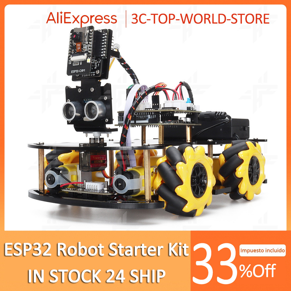 Jual Sinarjayya Esp32 Cam Robot Starter Kit For Arduino Programming 7021