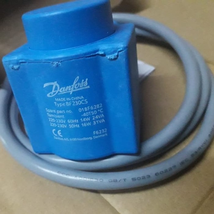 Jual Solenoid Coil Danfoss Kabel Cable 018F6282 | Shopee Indonesia