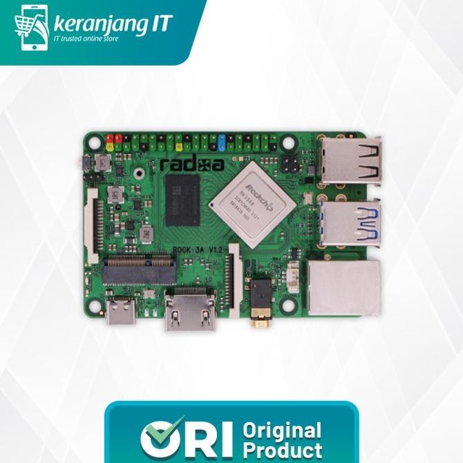 Jual Radxa Rock 3 Model A Sbc Rk3568 2Gb Ram Raspberry Pi Alternative ...
